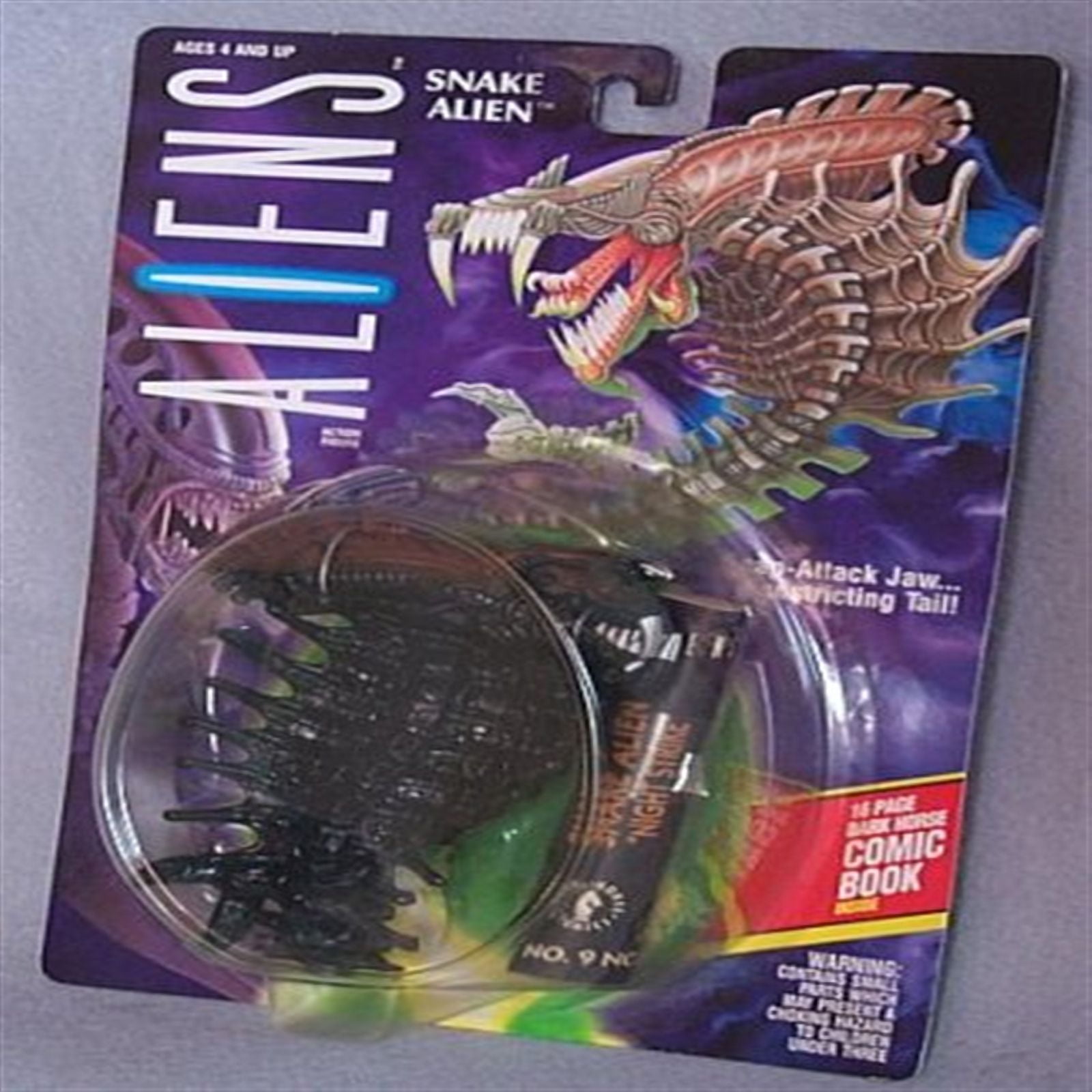 aliens snake alien action figure (1992 kenner) - Walmart.com