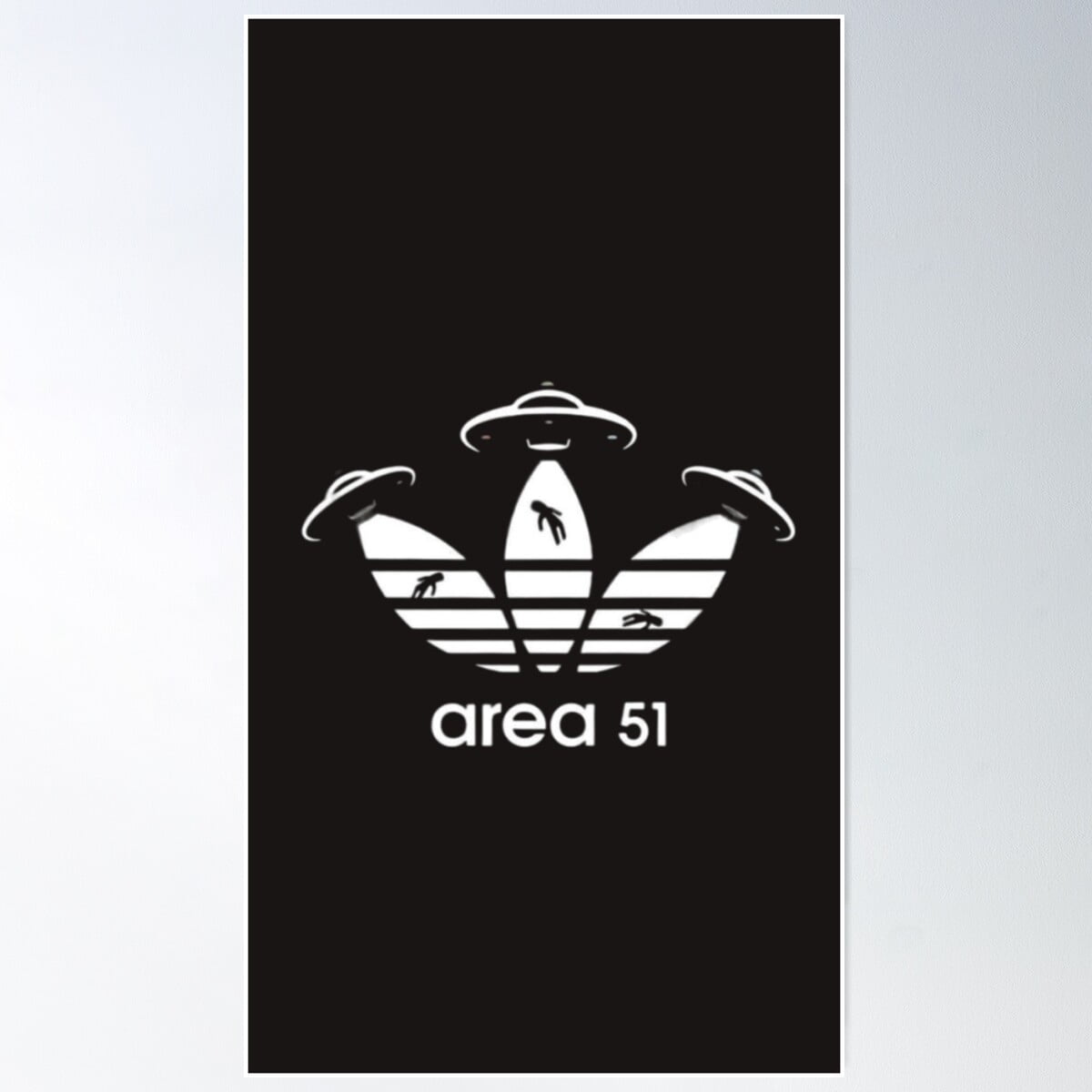 Aliens - Area 51 Poster Wall Art, Modern Wall Decor For Living Room ...