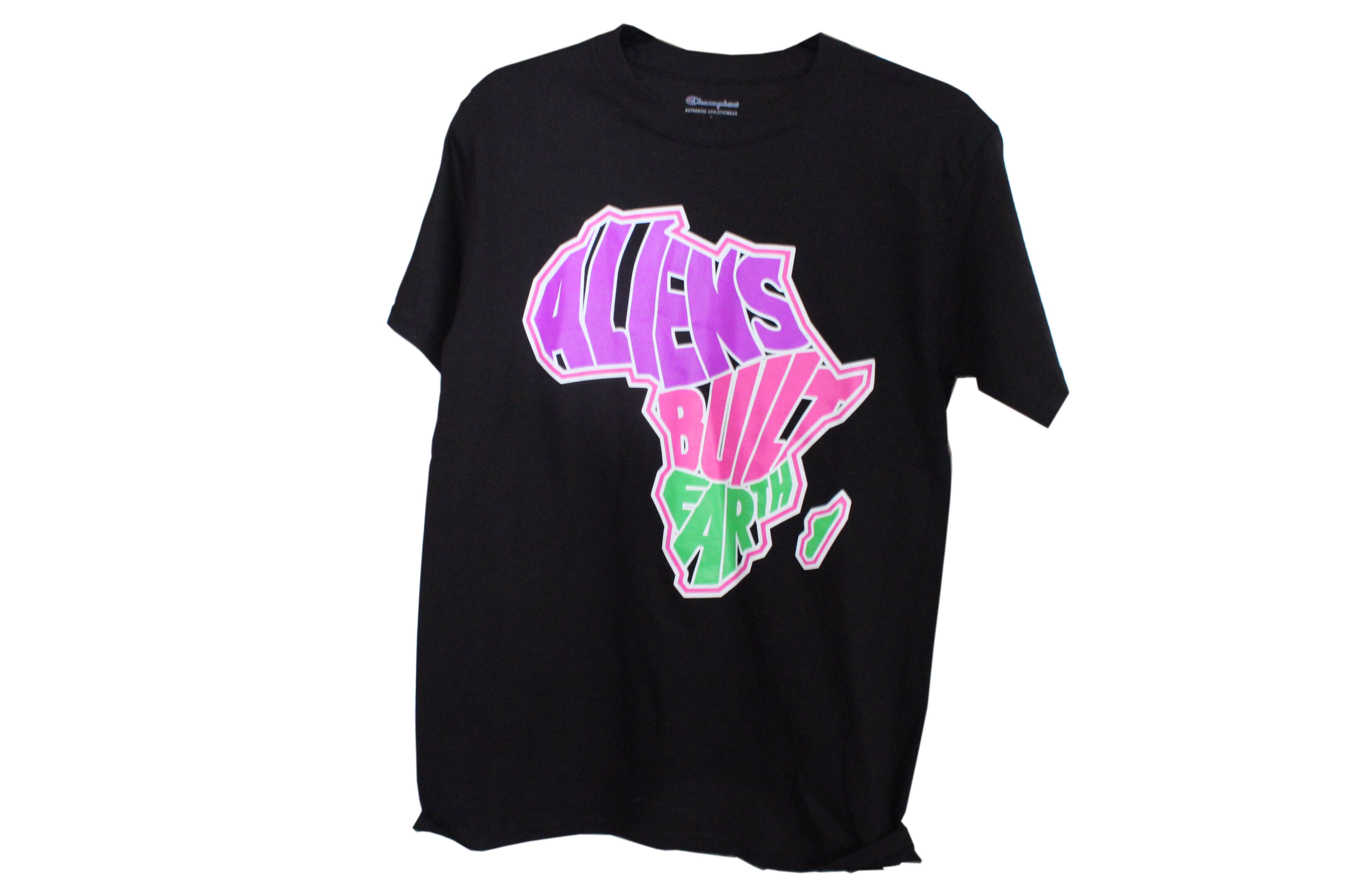 Aliens Built Earth African Champion Tee - Walmart.com