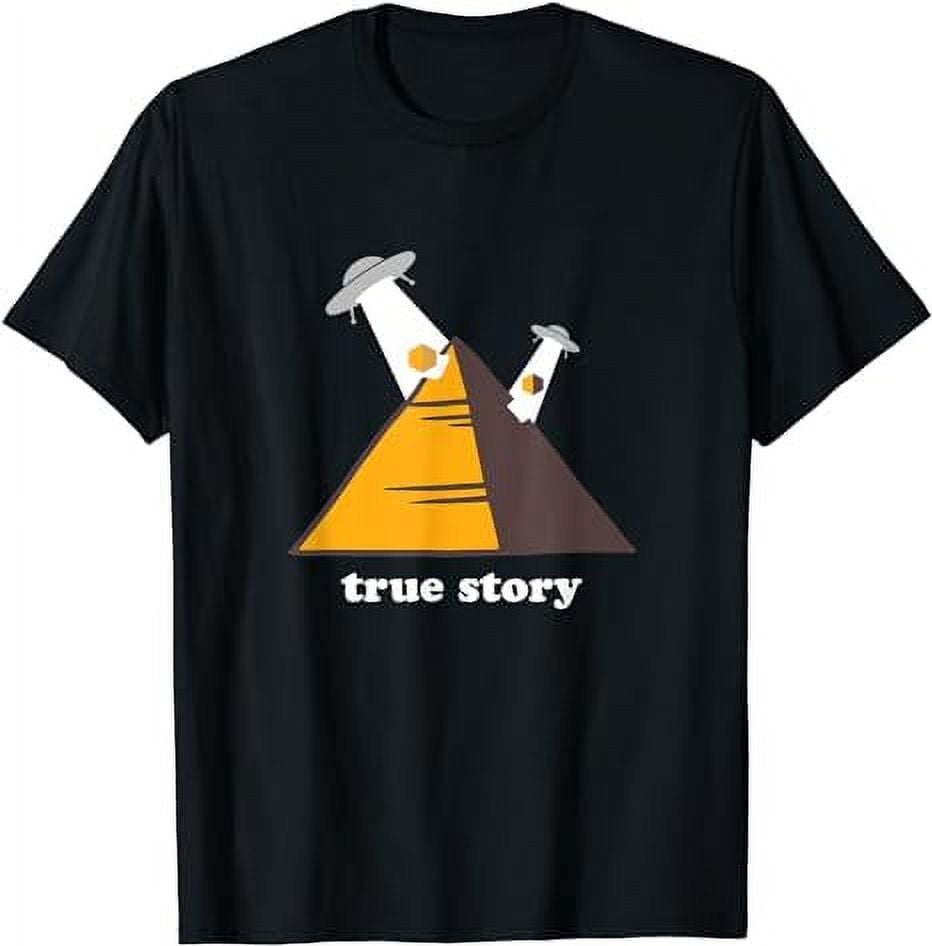 Aliens Built the Egyptian Pyramids T-Shirt - Walmart.com