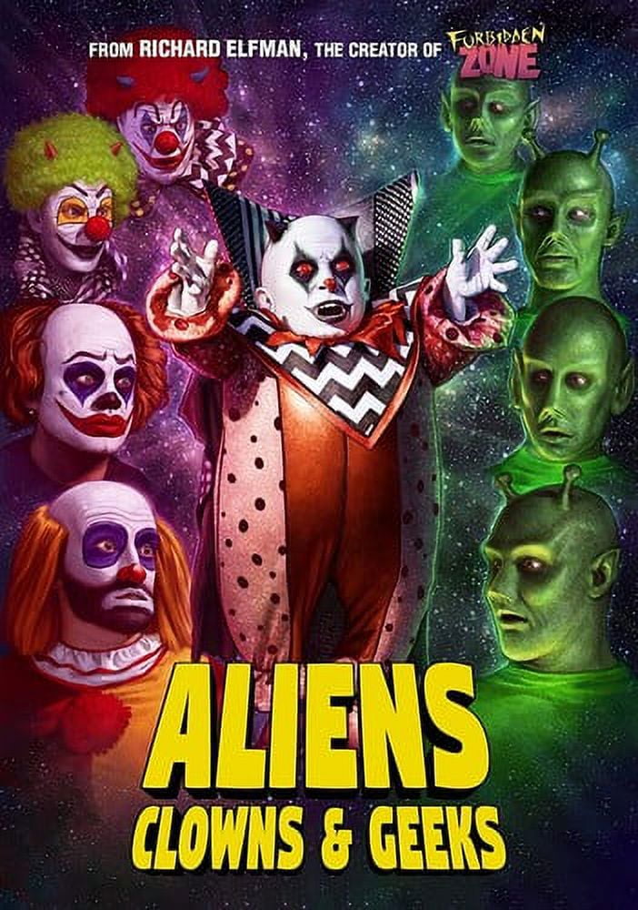 Aliens, Clowns & Geeks (DVD), Elfmaniac Media, Comedy - Walmart.com
