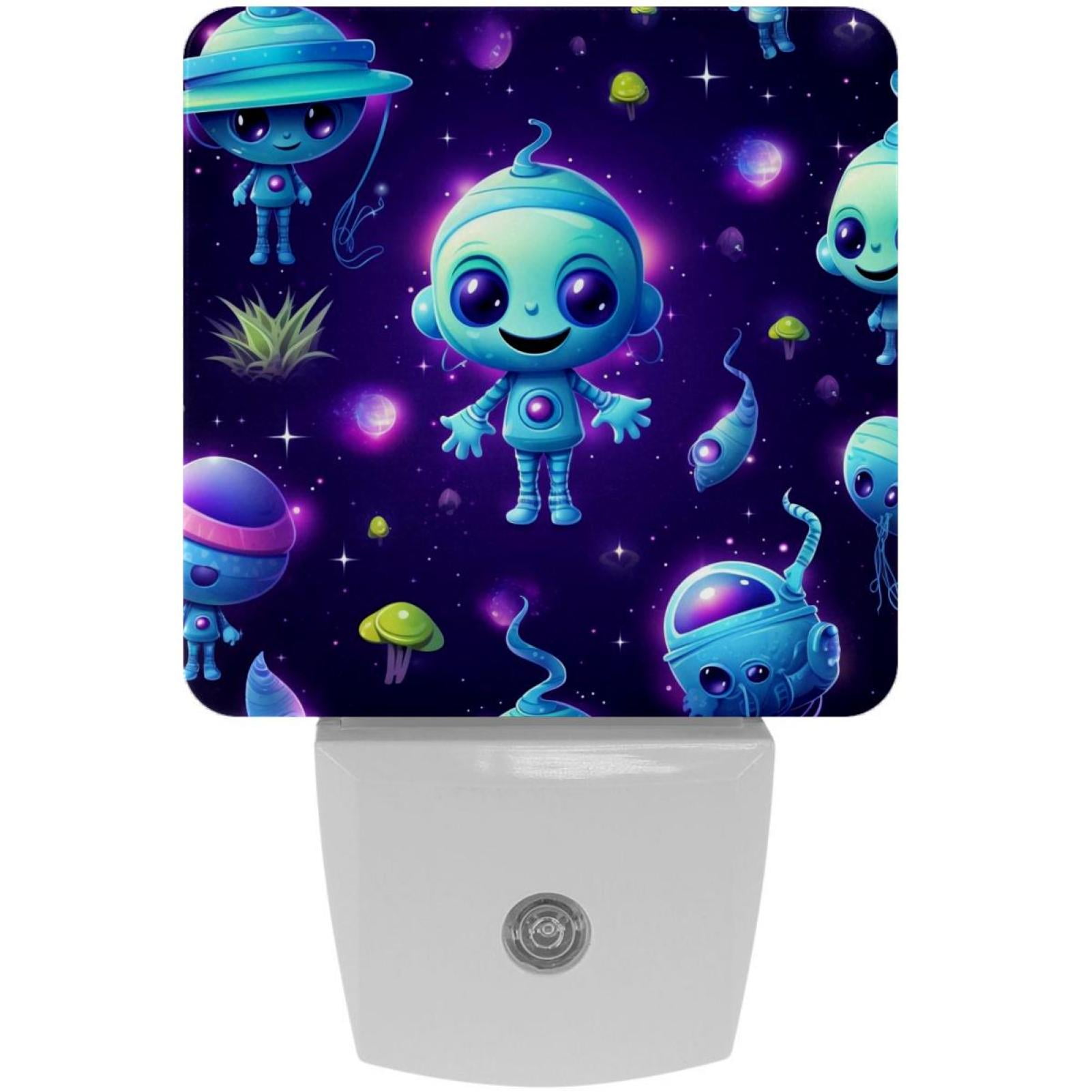 Aliens Enhance Your Space with LED Square Night Lights - Versatile ...