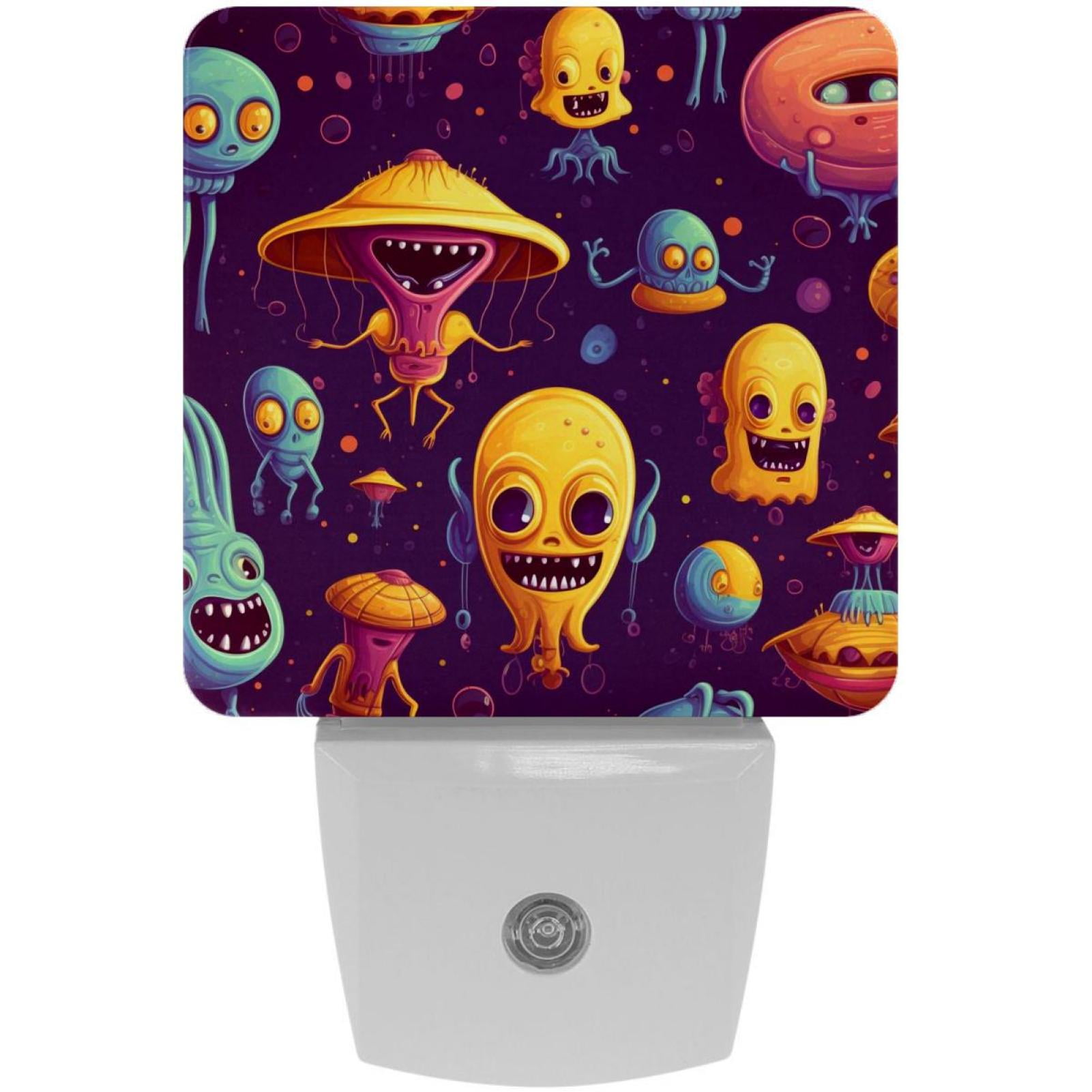 Aliens Enhance Your Space with LED Square Night Lights - Versatile ...