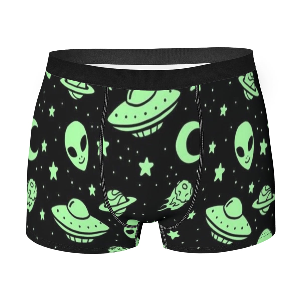 Aliens Hands UFO Space Boxer Shorts For Man 3D Print Male Underwear ...