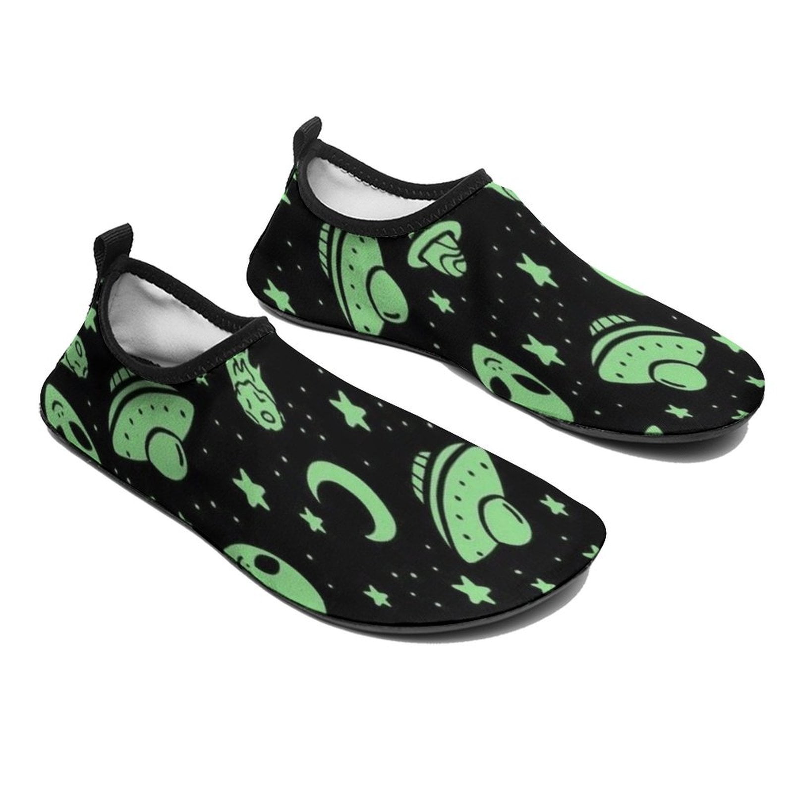 Aliens Hands UFO Space Water Shoes Beach Slip-on Shoes for Men Women ...