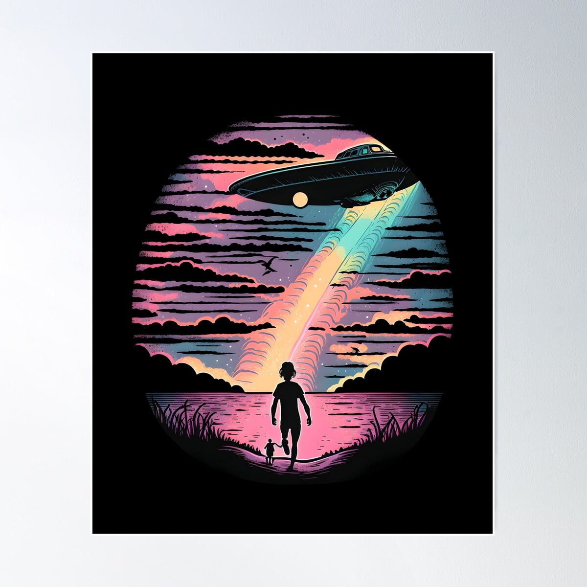 Aliens Have Come To Earth! Poster Wall Art, Modern Wall Decor For ...