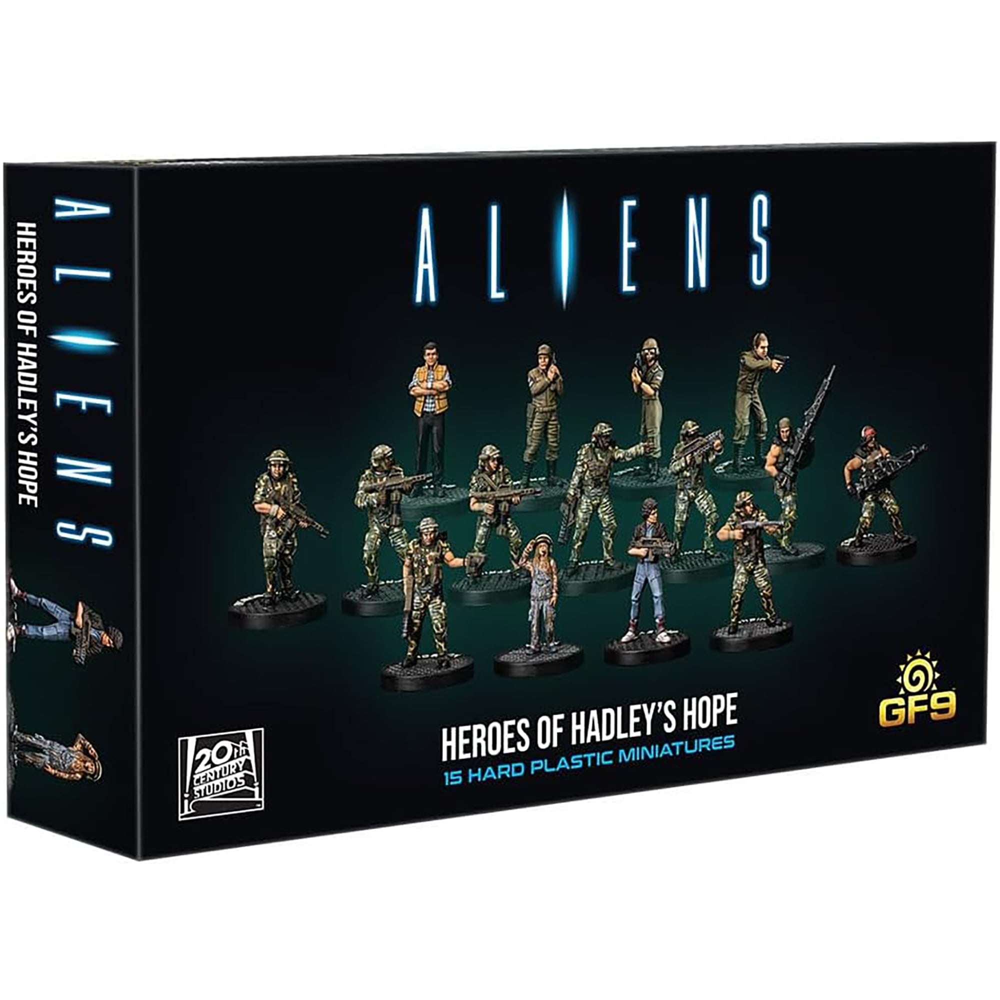 Gale Force Nine Aliens Unpainted Miniatures, 15 Pieces, 30mm Figures ...