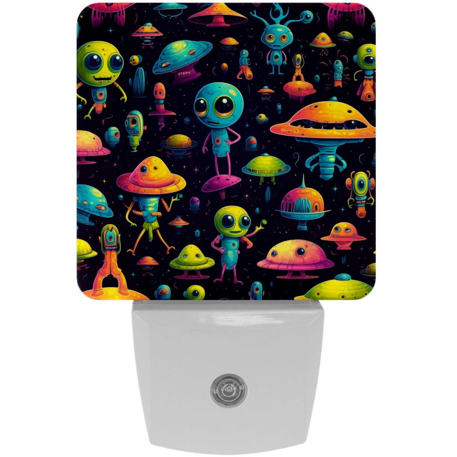 Aliens LED Square Night Light - Compact and Energy Efficient ...