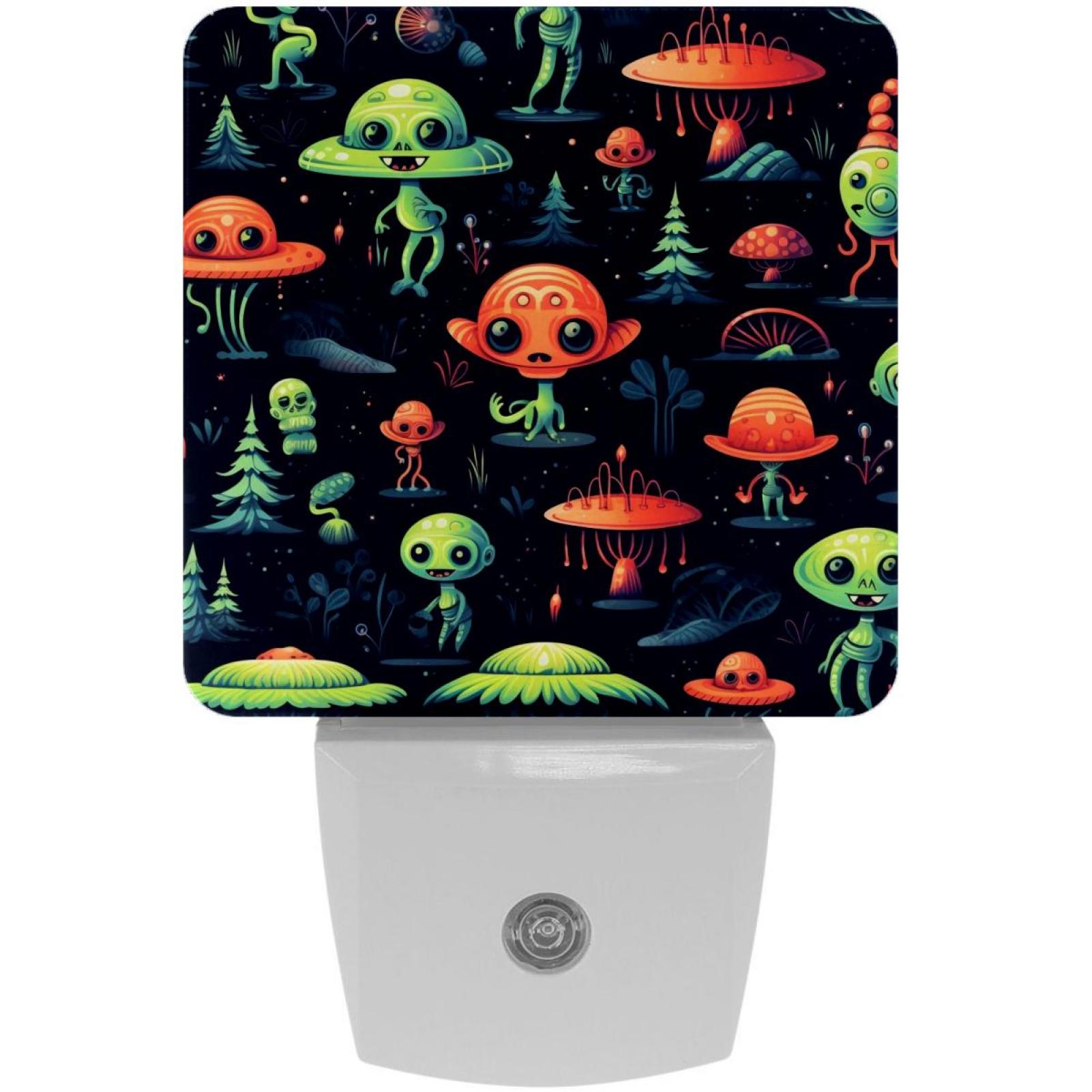 Aliens LED Square Night Light - Compact and Energy Efficient ...
