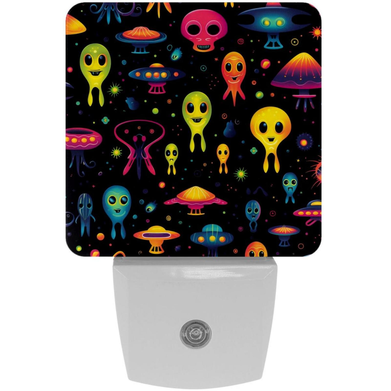 Aliens LED Square Night Light - Energy Efficient and Stylish ...