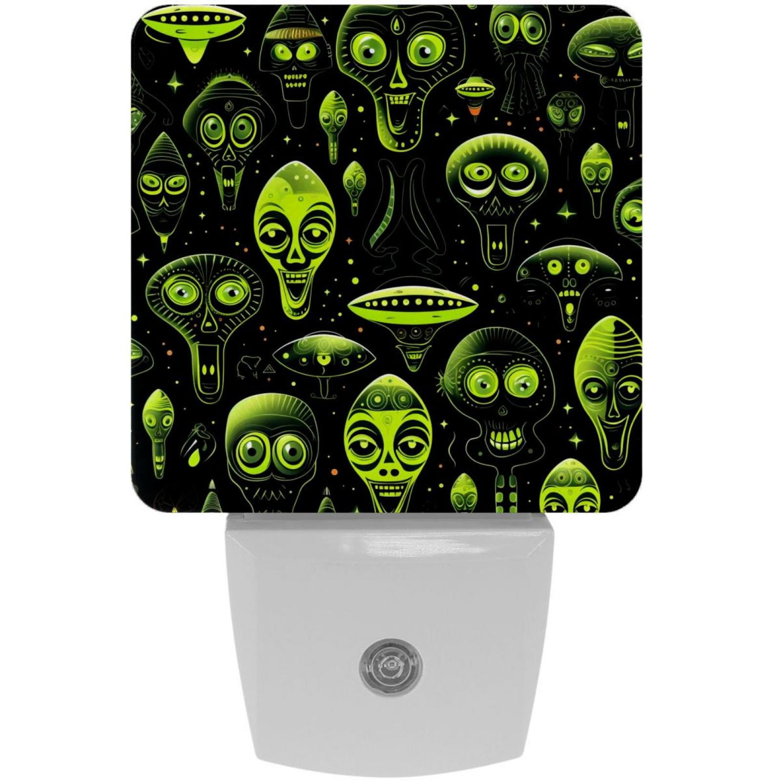Aliens LED Square Night Light - Energy Efficient and Stylish ...