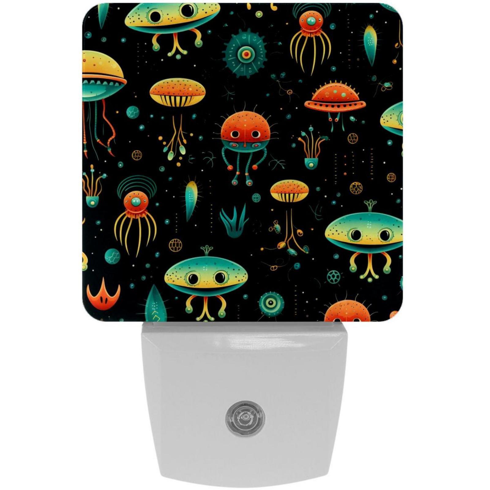 Aliens LED Square Night Lights: Compact and Energy-Efficient ...