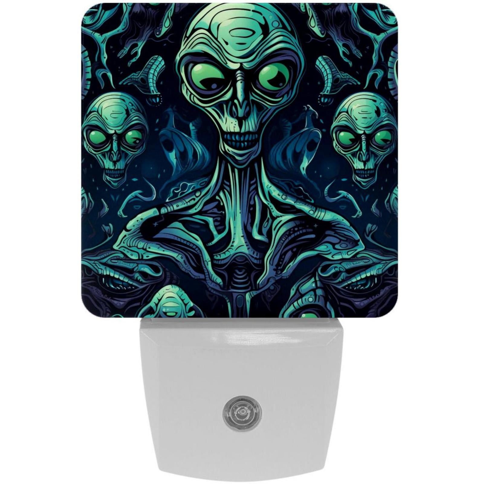Aliens LED Square Night Lights: Compact and Energy-Efficient ...