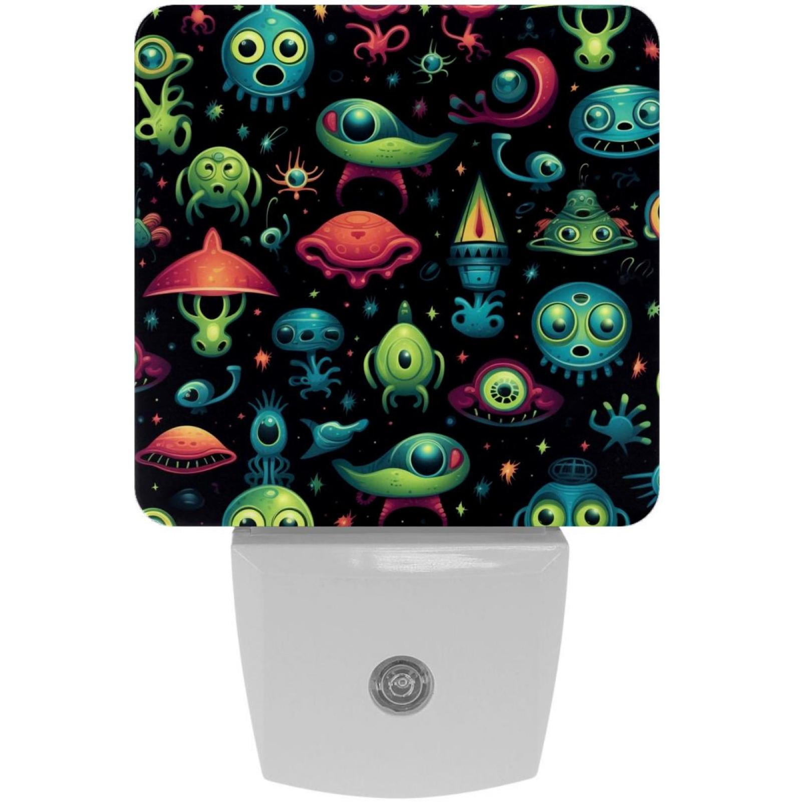 Aliens LED Square Night Lights - Elegant and Energy Efficient Lighting ...