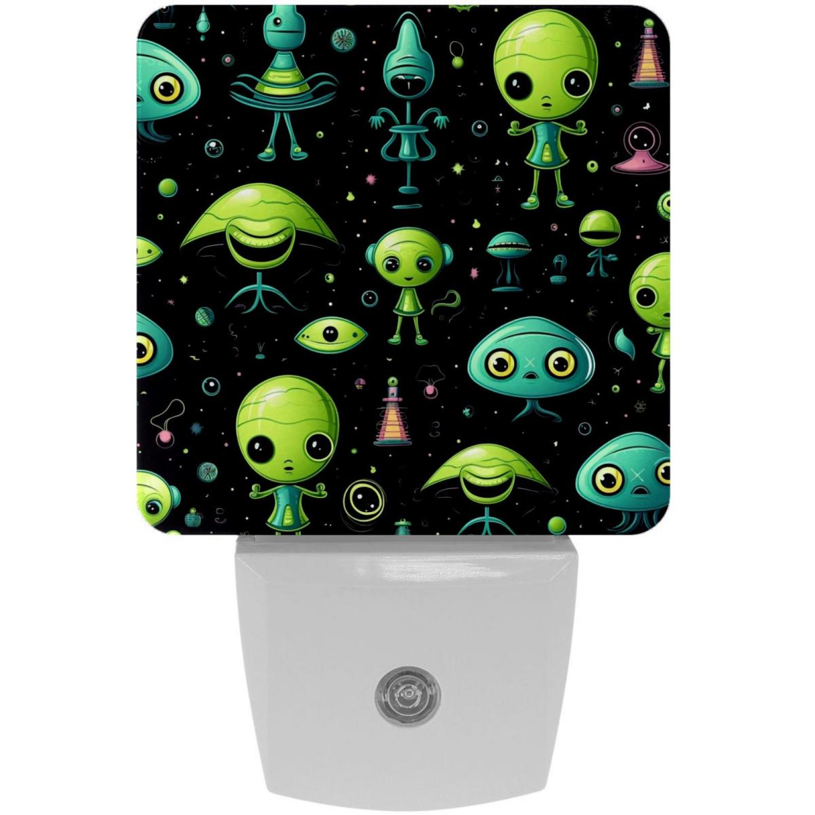 Aliens LED Square Night Lights - Energy Efficient and Contemporary ...