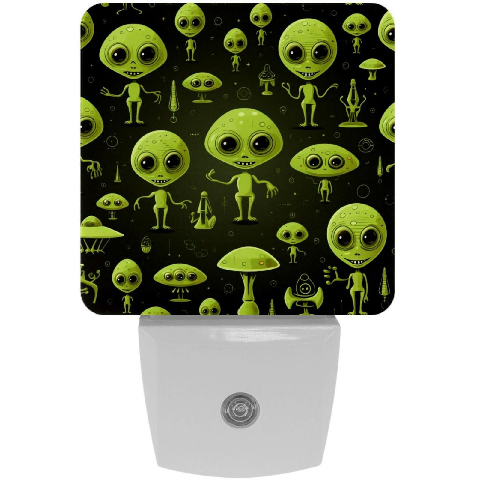 Aliens LED Square Night Lights: Energy-Efficient and Stylish ...