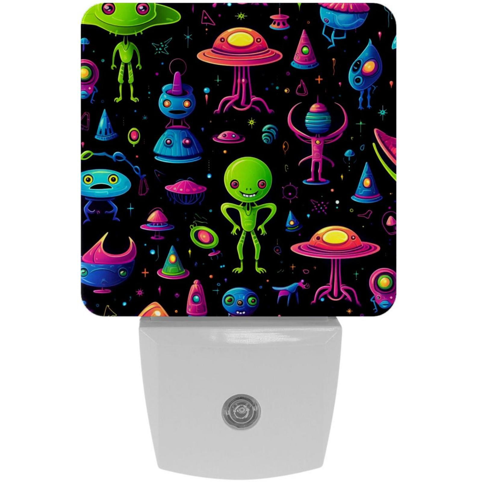 Aliens LED Square Night Lights: Energy-Efficient and Stylish ...