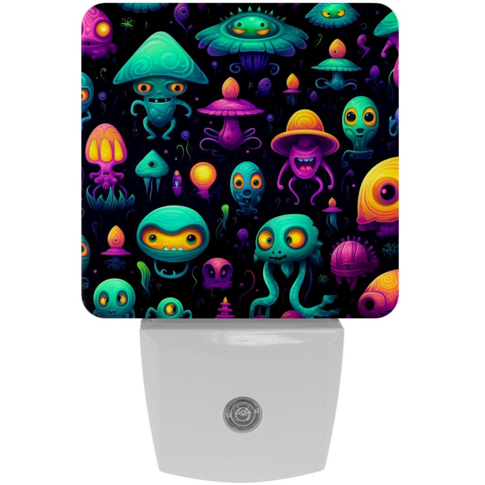 Aliens LED Square Night Lights- Energy Efficient and Stylish ...