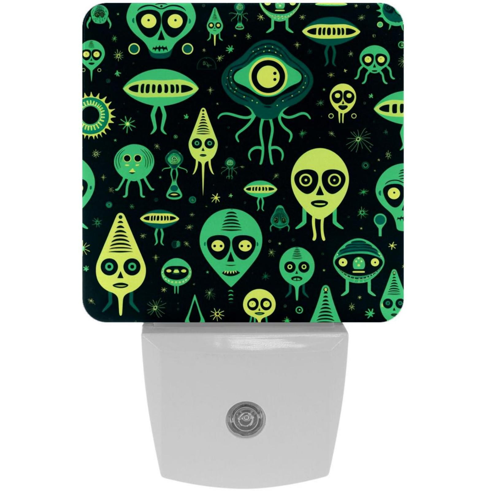 Aliens LED Square Night Lights - Illuminating Your Space with Style ...