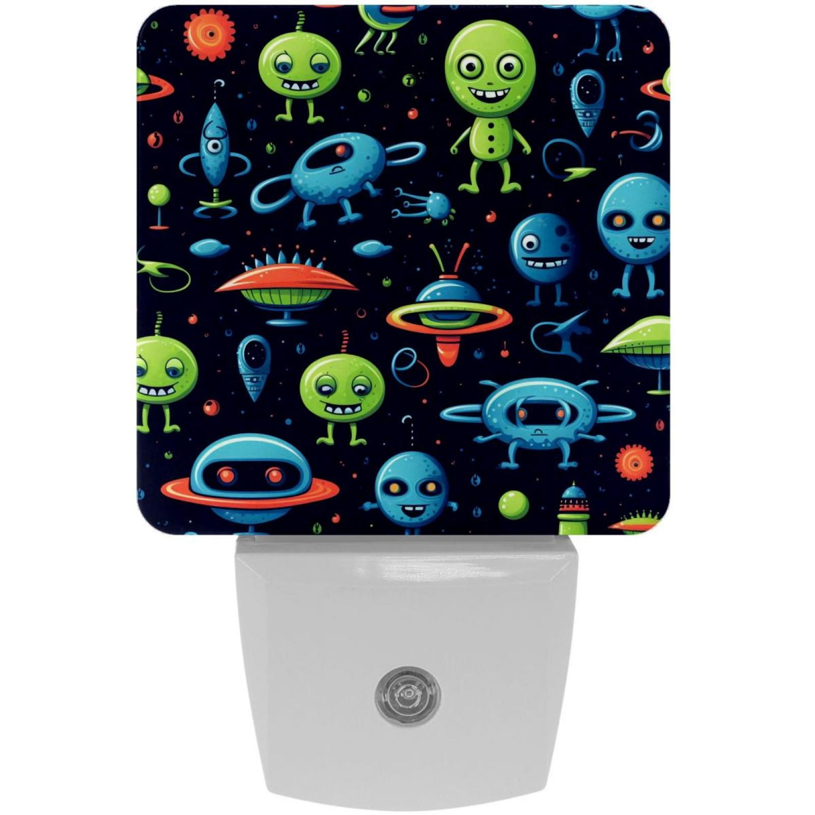 Aliens LED Square Night Lights: Innovative Illumination for a Relaxing ...