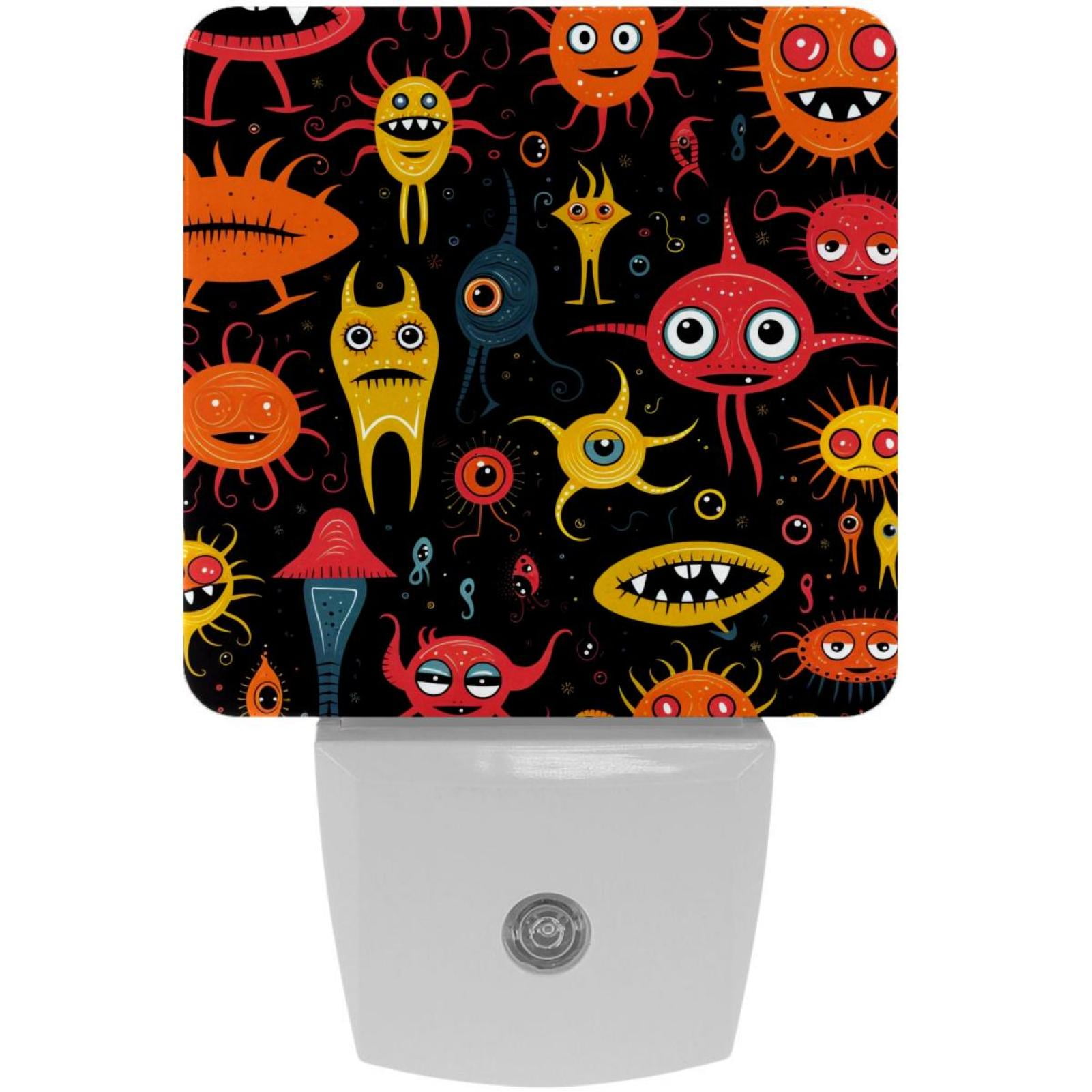 Aliens LED Square Night Lights - Small and Bright Illumination for Your ...