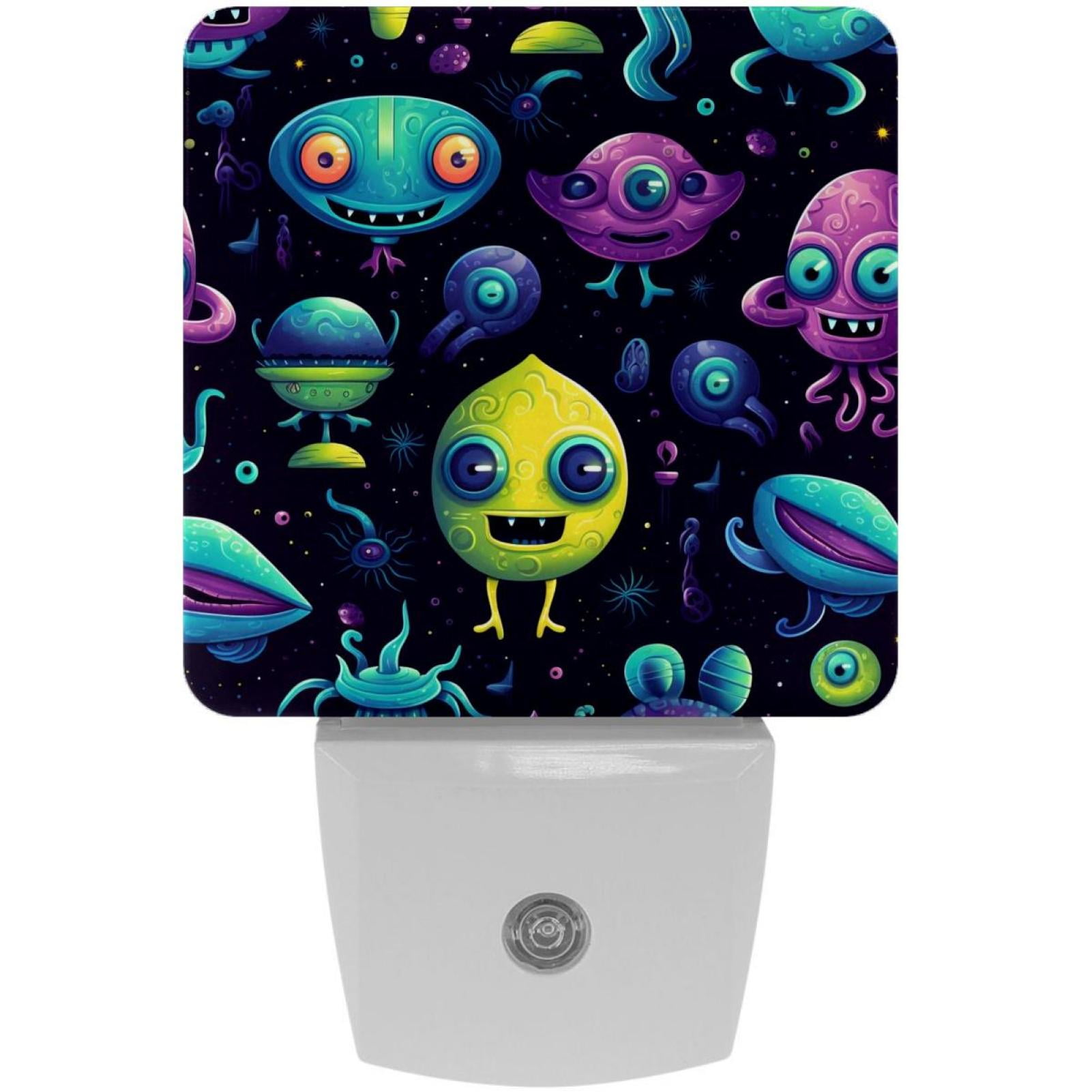 Aliens LED Square Night Lights - Stylish and Energy-Efficient ...