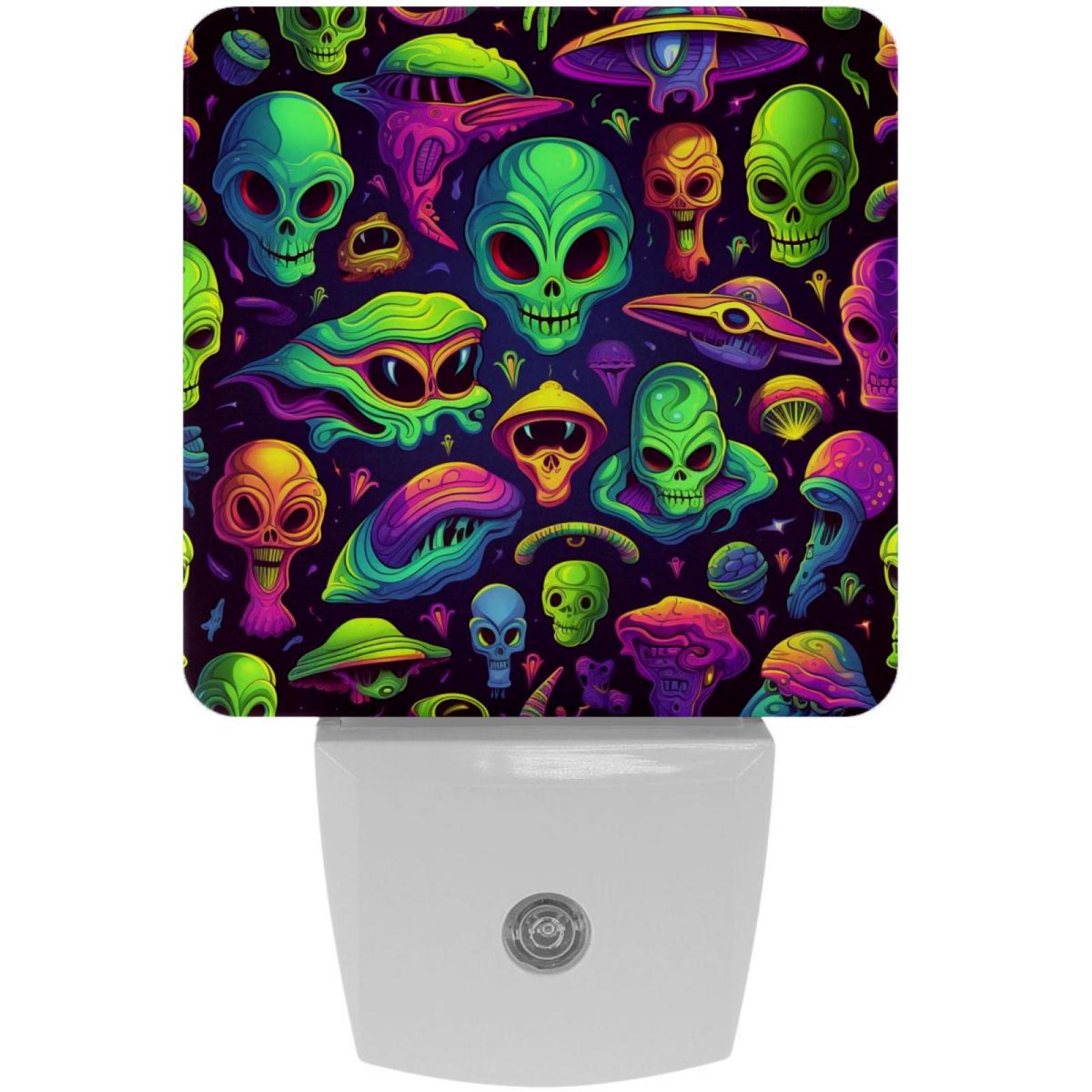 Aliens LED Square Night Lights - Stylish and Energy-Efficient Lighting ...