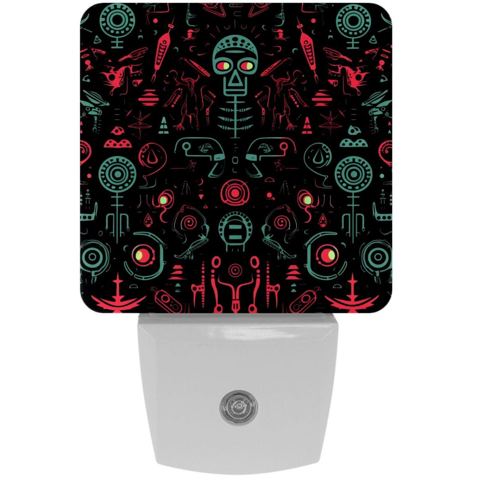 Aliens LED Square Night Lights - Stylish and Energy-Efficient Room ...