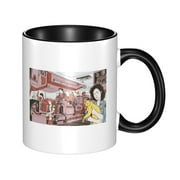 Men Black Coffee Aliens