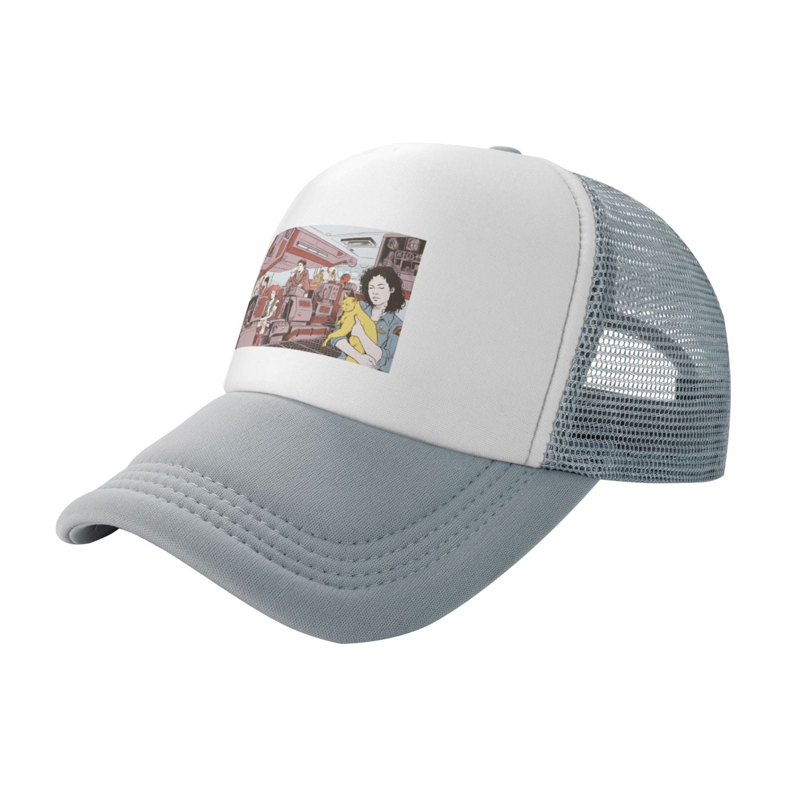 Aliens Nostromo Trucker Hat, Adjustable Snapback Mesh Baseball Cap with ...