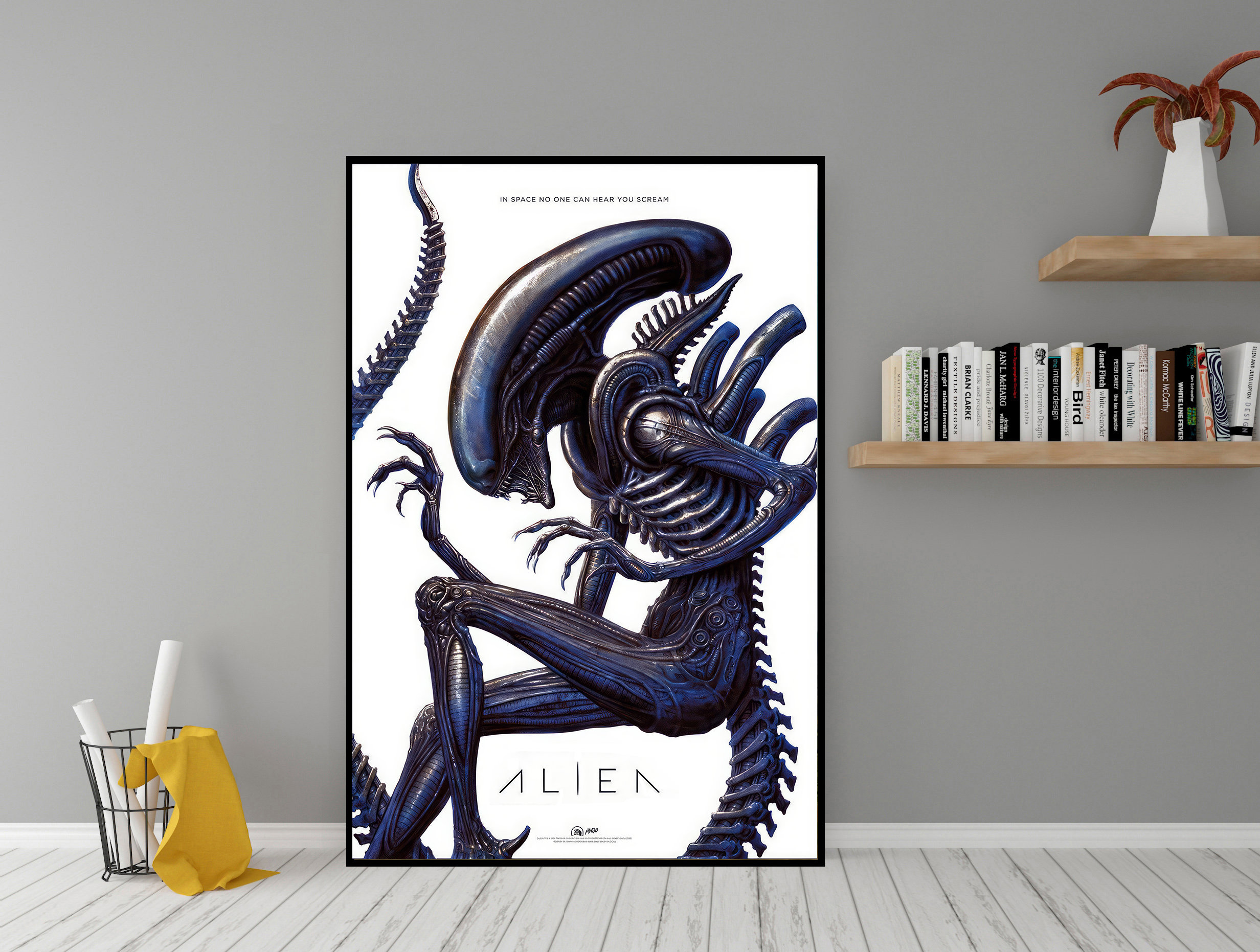 Aliens Poster - High Quality Canvas Wall Art - Room Decor - Aliens ...