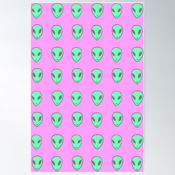 Aliens Poster Wall Art, Modern Wall Decor For Living Room Bedroom ...