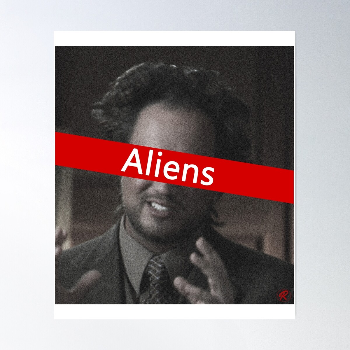 Aliens ! Poster Wall Art, Modern Wall Decor For Living Room Bedroom ...