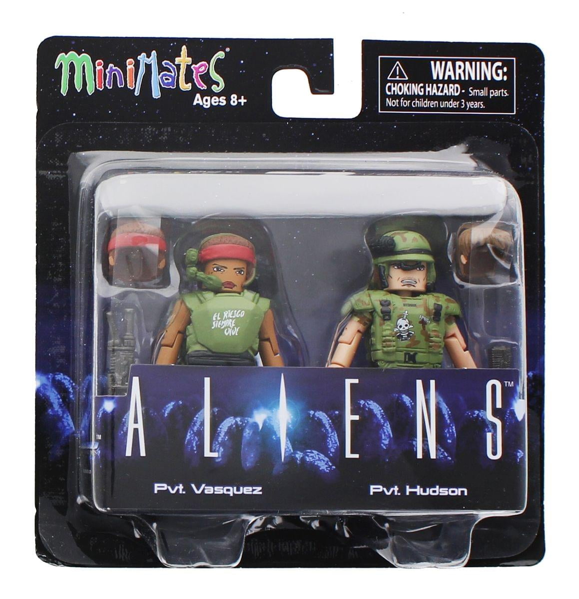 Aliens Pvt. Vasquez & Pvt. Hudson 2-Pack Series 2 Minimates - Walmart.com