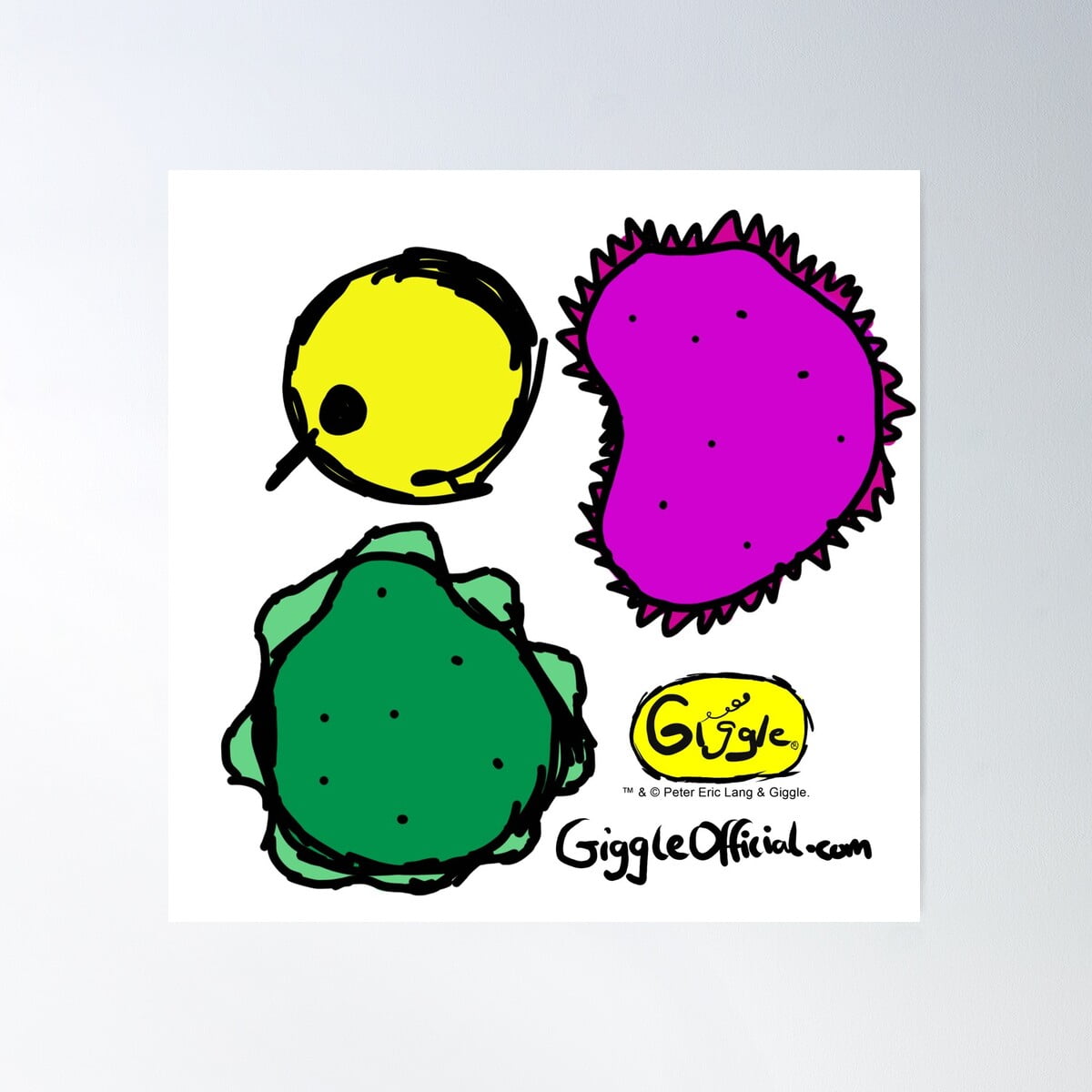 Aliens | Space Gazer | Giggle Merch Uk Poster Wall Art, Modern Wall ...