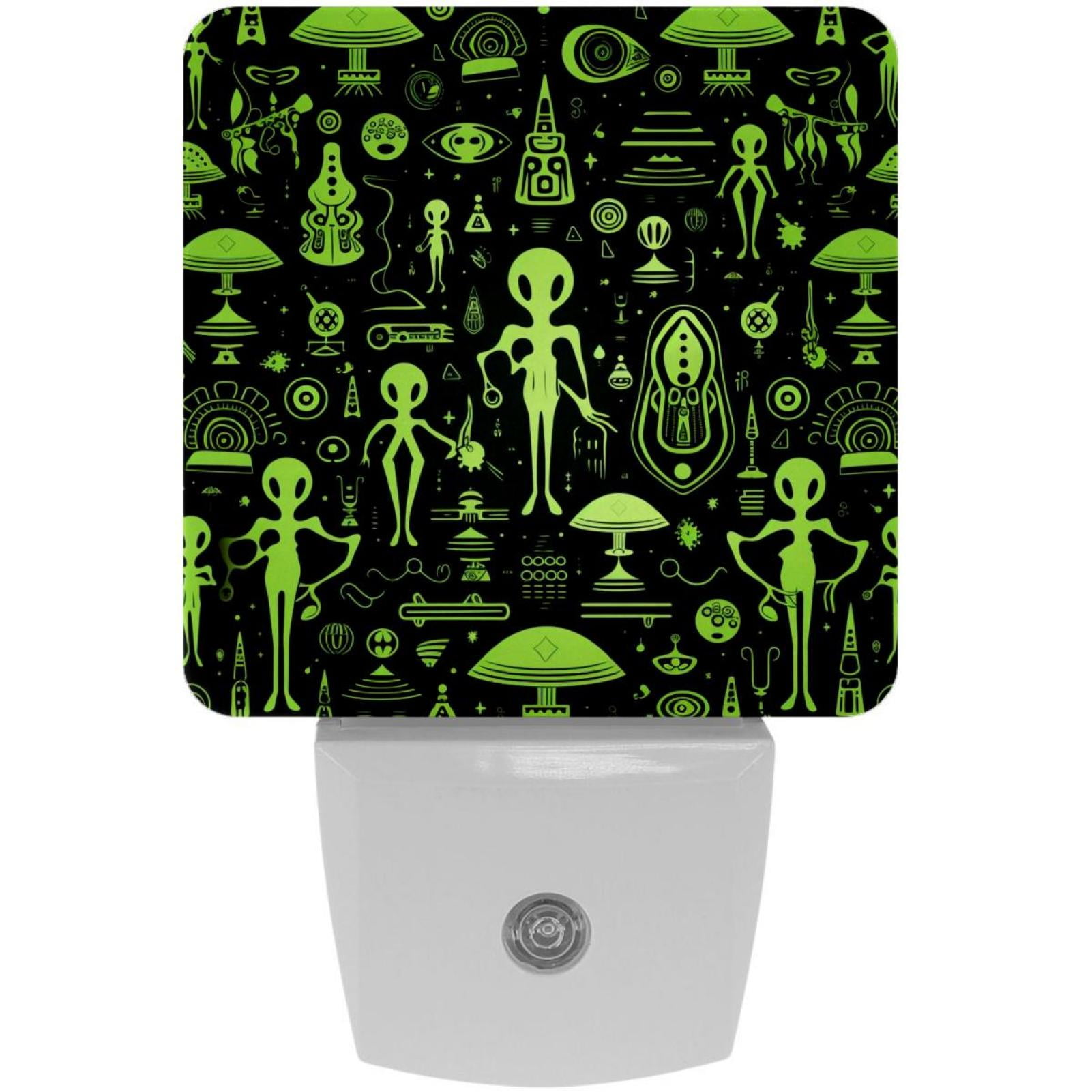 Aliens Square LED Night Lights - Small, Portable, and Energy-Efficient ...
