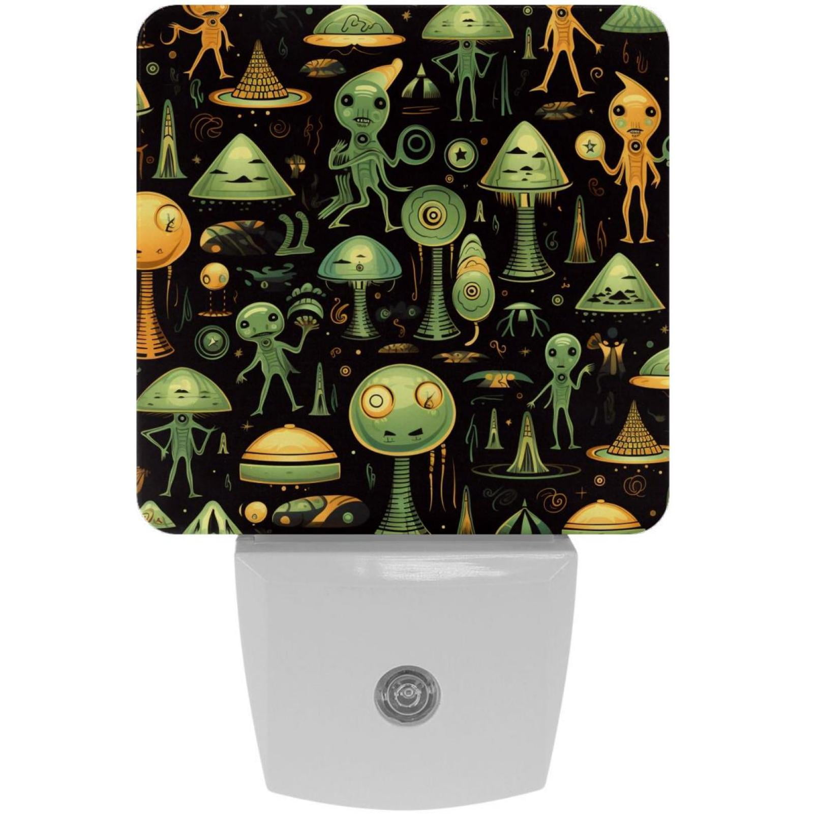 Aliens Square LED Night Lights - Small, Portable Lighting for Any Room ...