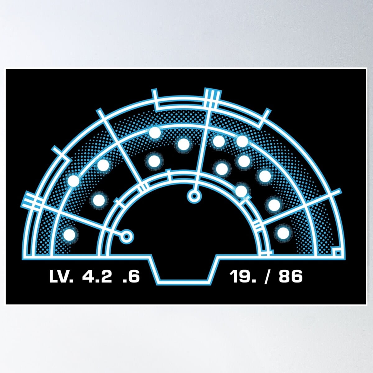 Aliens Tracker Poster Wall Art, Modern Wall Decor For Living Room ...