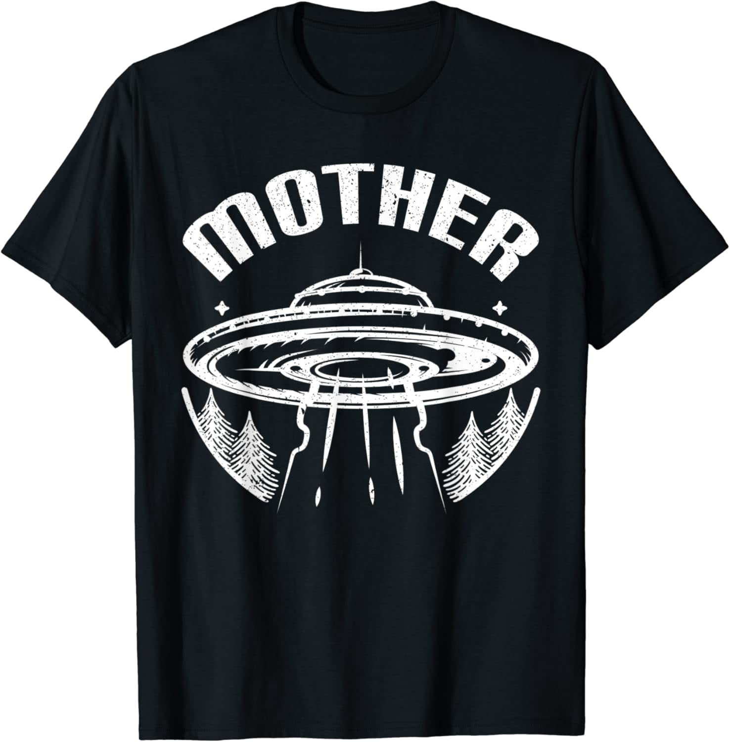 Aliens UFO Mothership | Funny Alien Gift for Mother Day T-Shirt ...