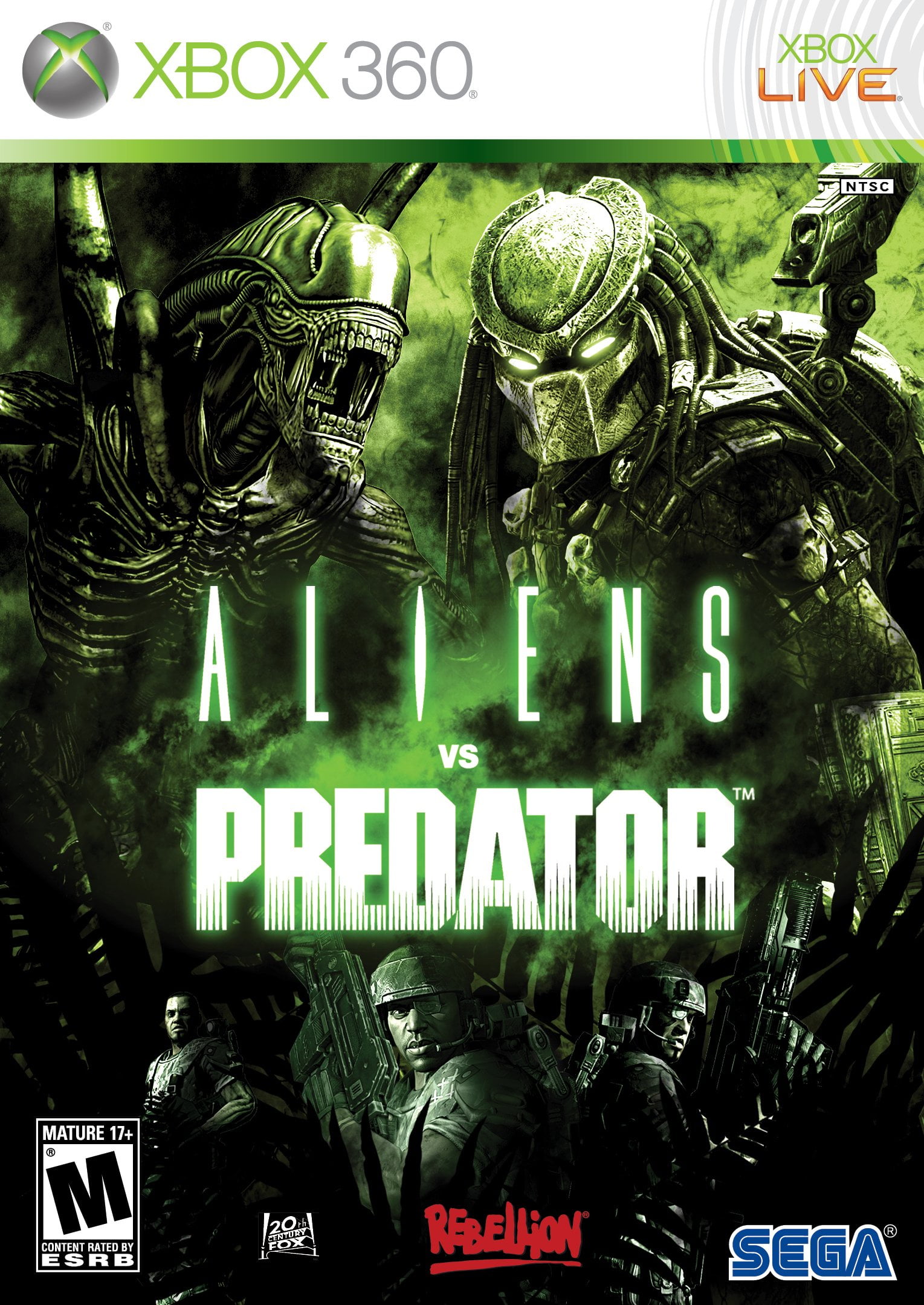 Aliens Vs Predator - Xbox 360 - Walmart.com