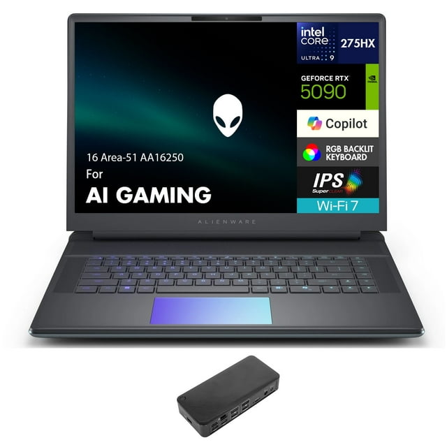 Alienware 16 Area-51 AA16250 AI Gaming Laptop 16.0in WQXGA (Intel Ultra ...