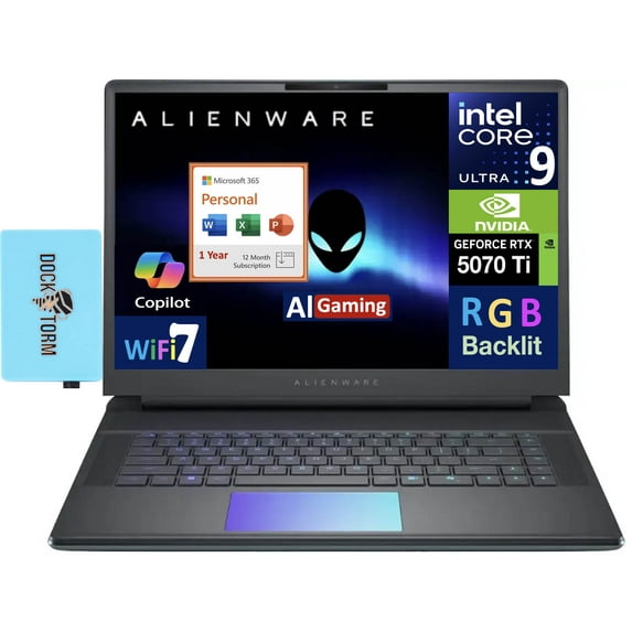 Alienware 16 Area-51 AI Gaming Laptop 16.0in 240Hz WQXGA Display (Intel ...