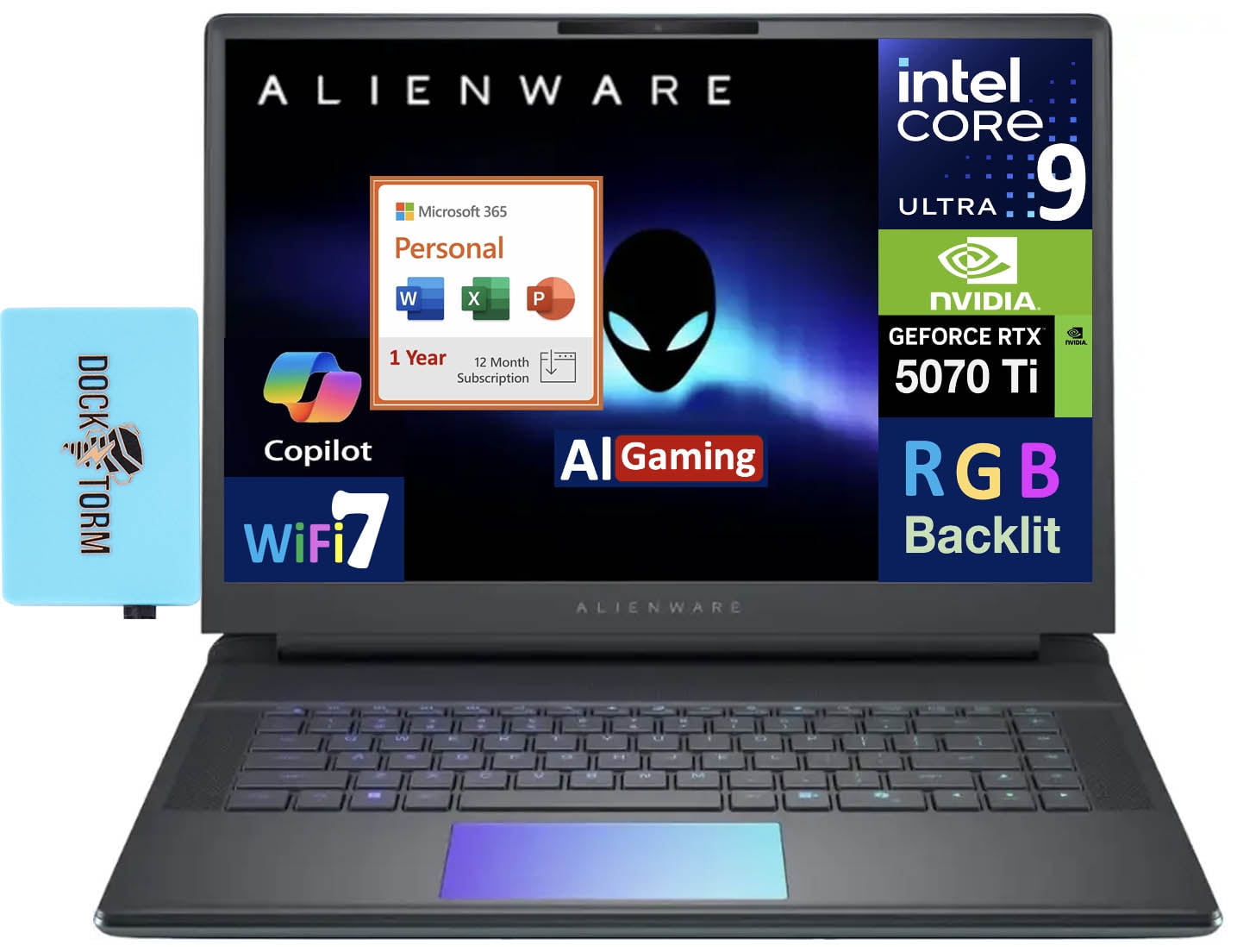 Alienware 16 Area-51 AI Gaming Laptop 16.0in 240Hz WQXGA Display (Intel ...