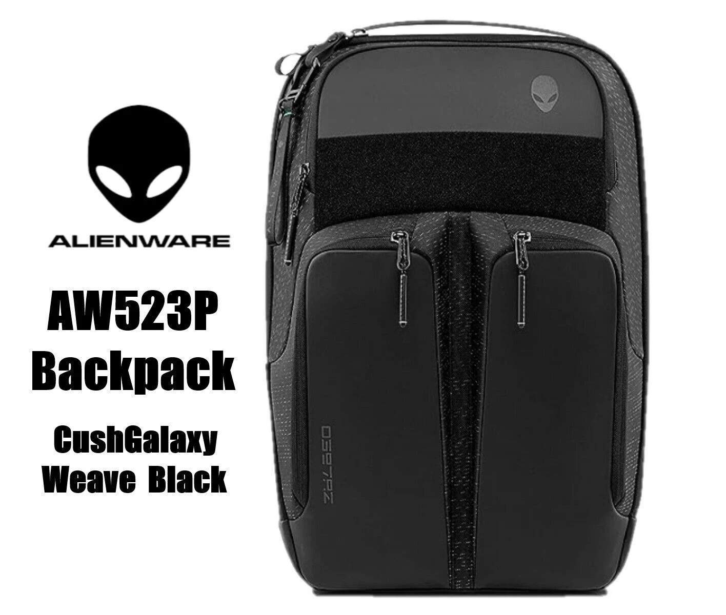 Alienware AW523P 17” Gaming Laptop Backpack – Ergonomic Back Support ...