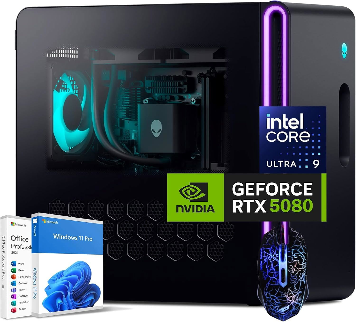 Alienware Aurora ACT1250 Gaming Desktop, Intel Core Ultra 9 285K(24 ...