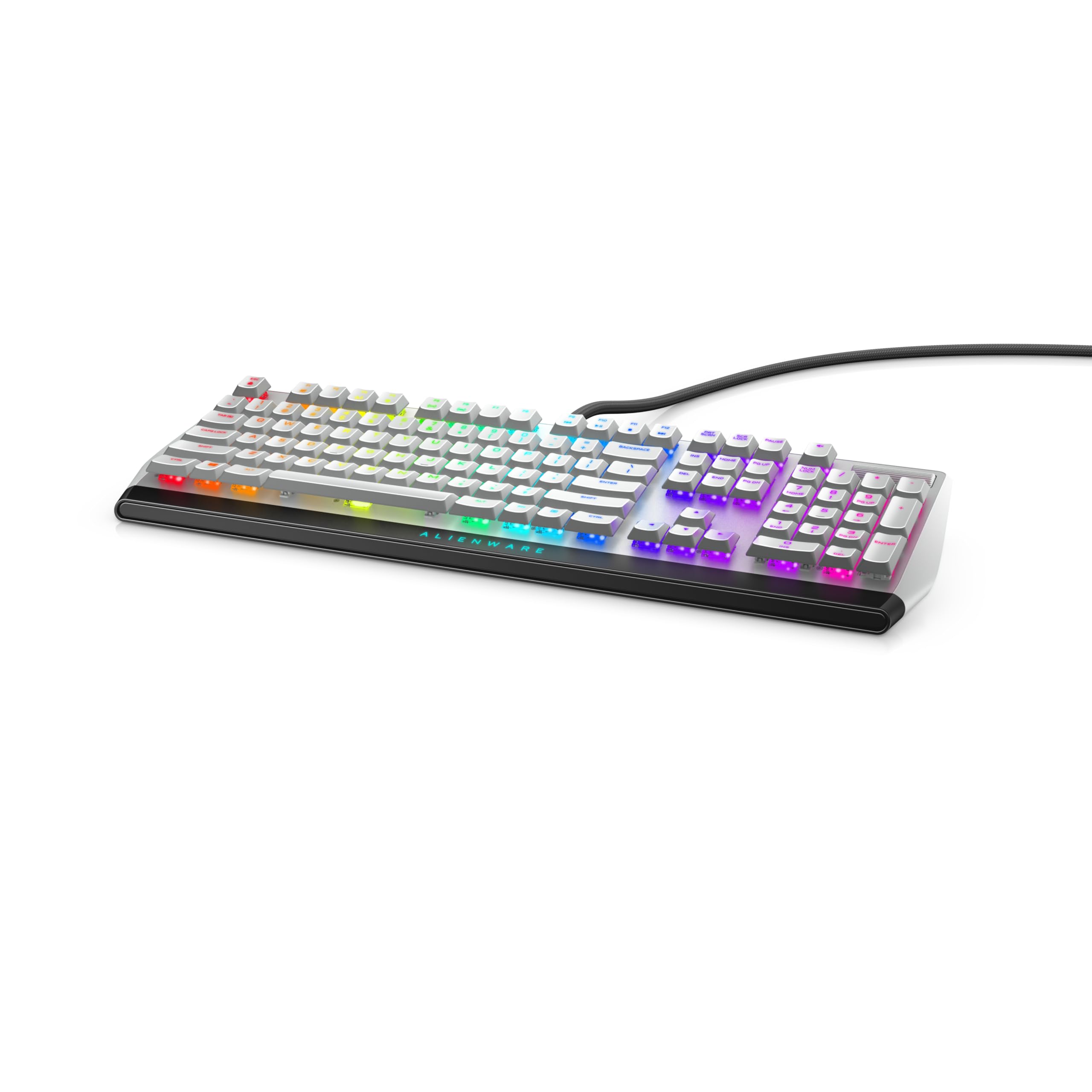 Alienware Low-Profile RGB Gaming Keyboard AW510K Light, Alienfx Per Key ...