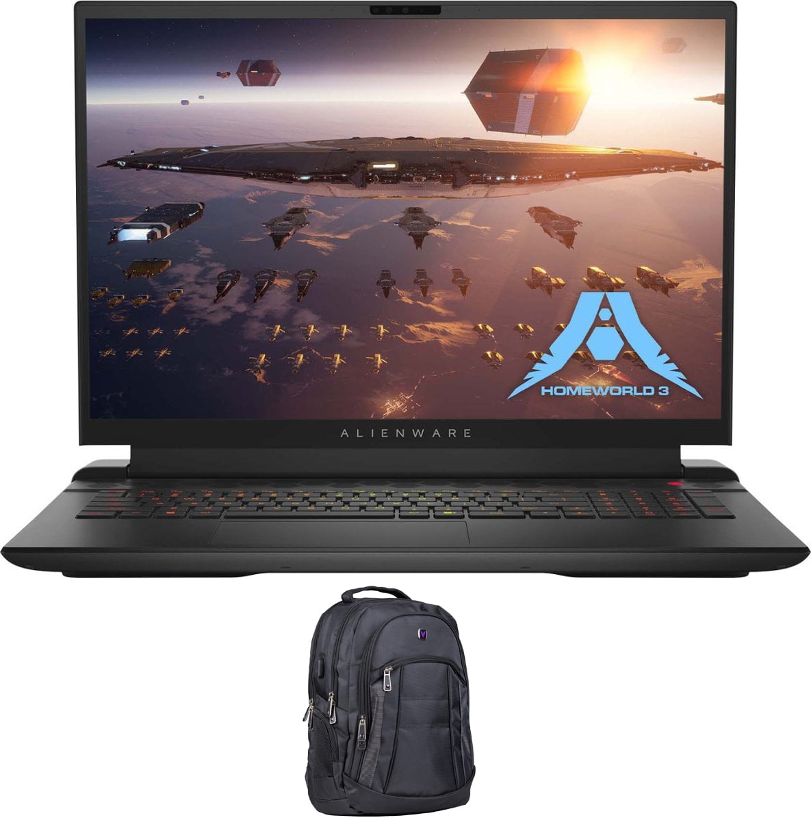Alienware m18 Gaming Laptop (AMD Ryzen 9 7945HX 16-Core, 18in 480 Hz ...