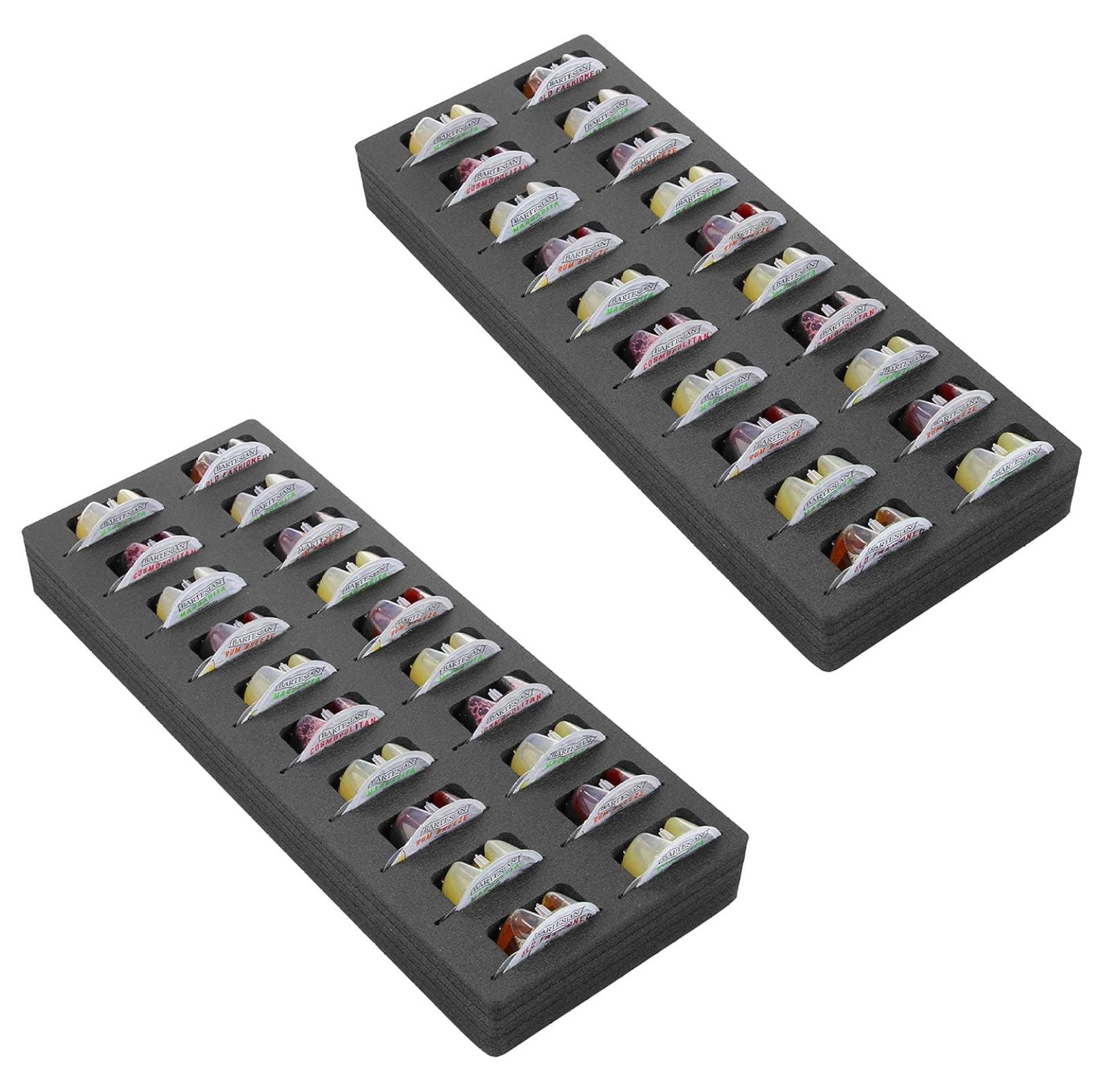 Alieon 2 Cocktail Capsule Drawer Organizers Tray Insert Compatible with ...