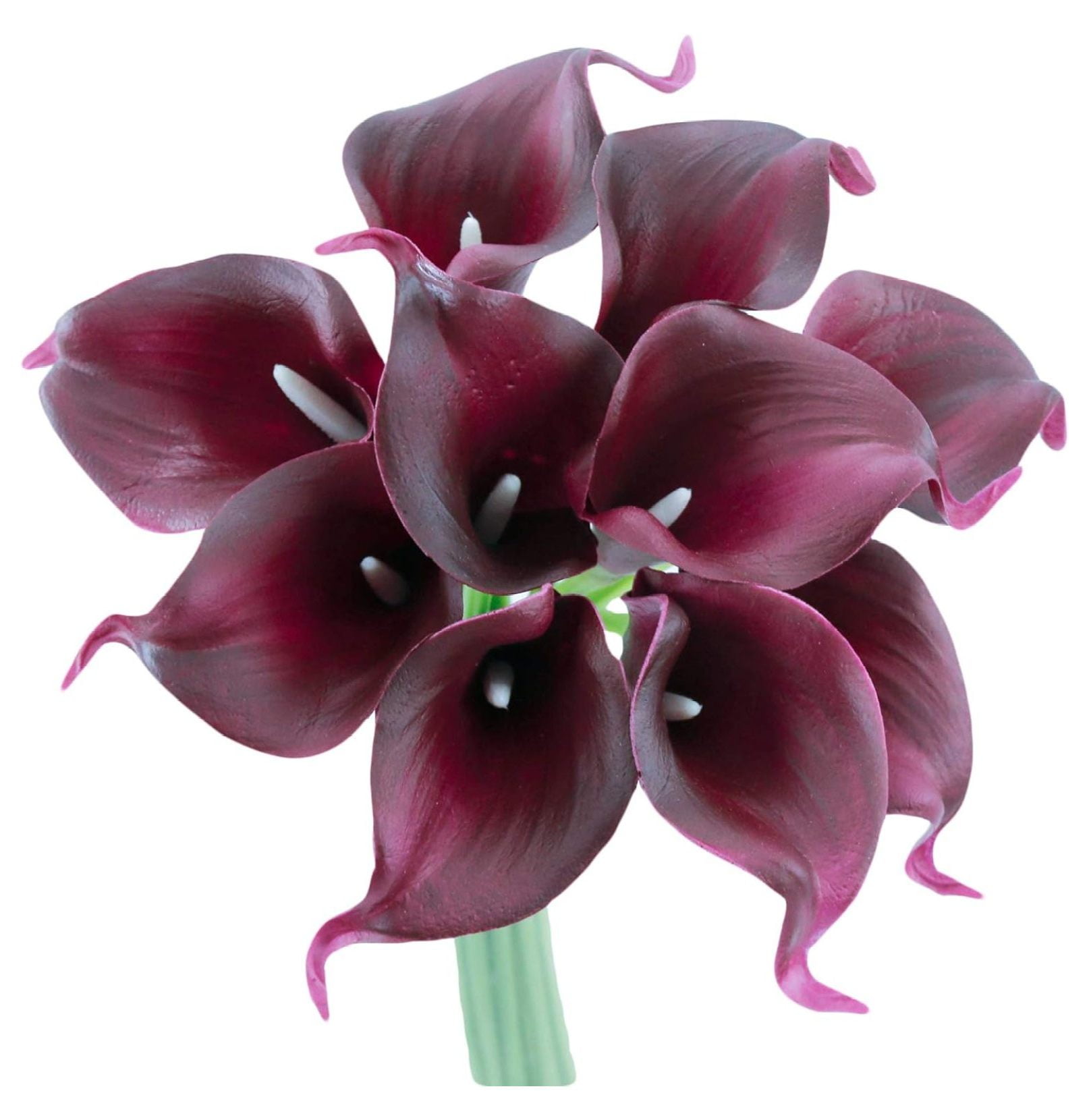 Alieon, 20pc Set of Keepsake Artificial Real Touch Calla Lily with ...