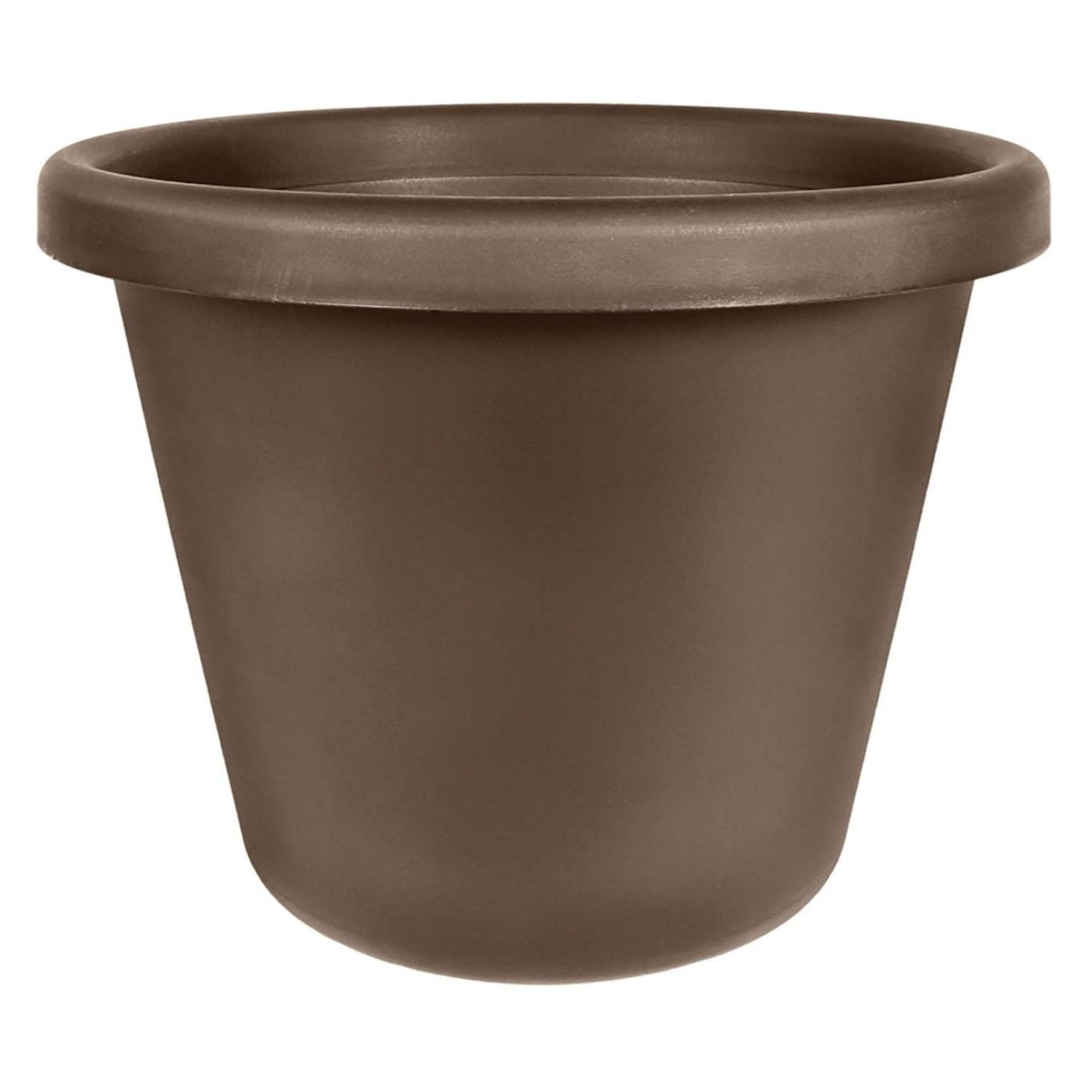 Alieon 24 Inch Round Classic Planter - Large Plastic Plant Pot for ...